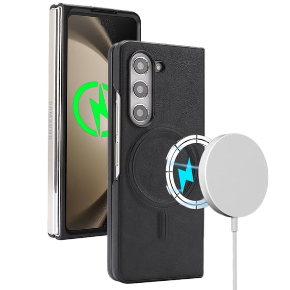 for Samsung Galaxy Z Fold 7 Case, Built-in Magnetic Compatible with Mag ...