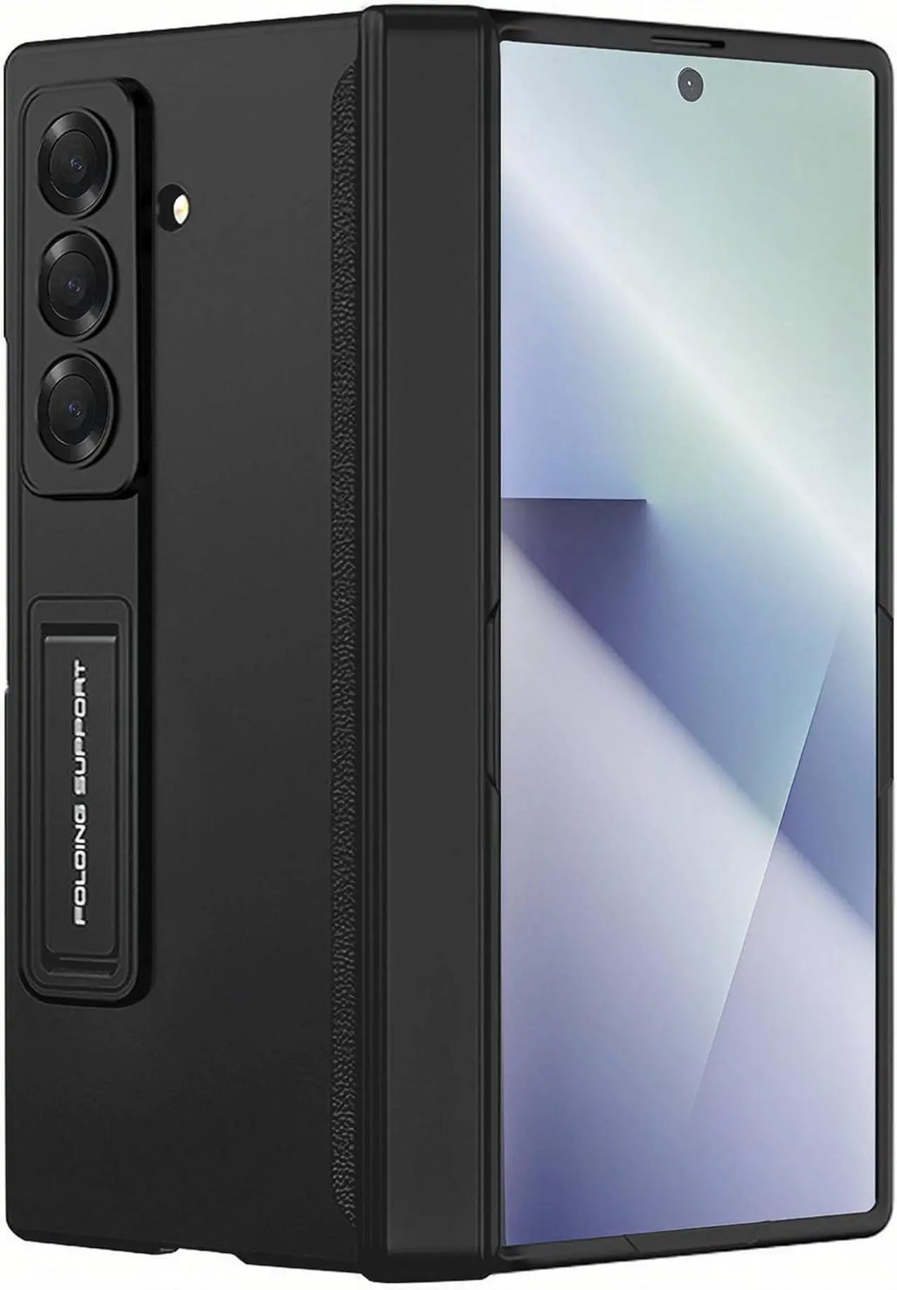 for Samsung Galaxy Z Fold 7 Case with Hinge Protection, [Built-in ...