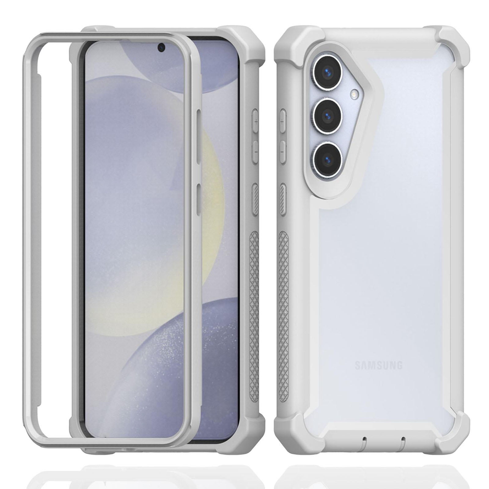 for Samsung Glaxy A56 5G Case, Soft Silicone Bumper & Crystal Clear ...