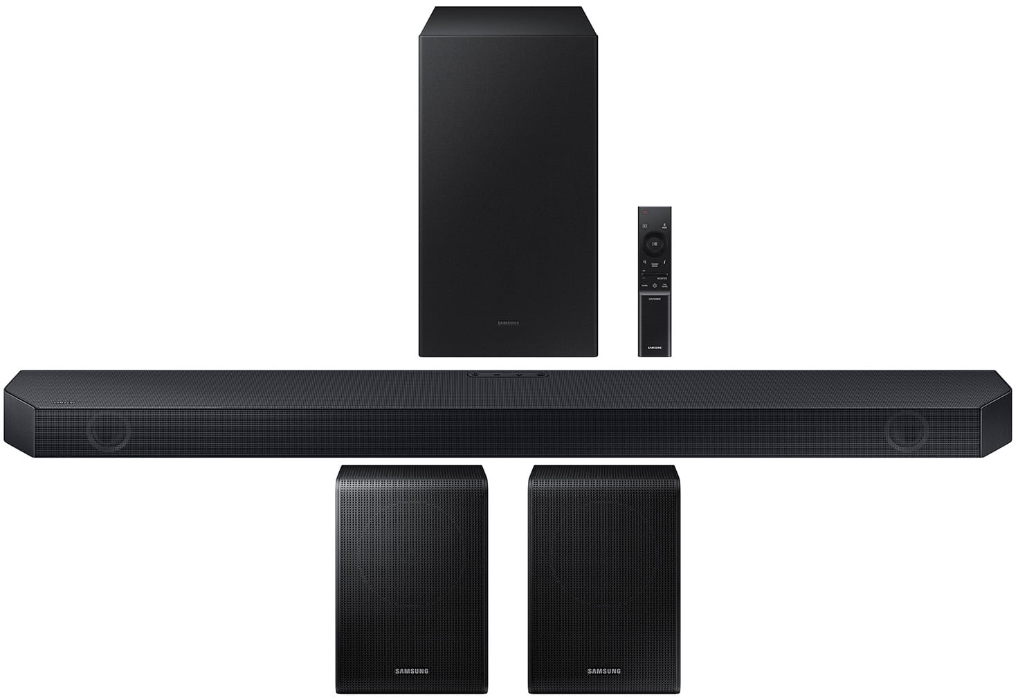 Samsung HW-Q60C 3.1ch Soundbar and Subwoofer with Dolby Atmos and ...