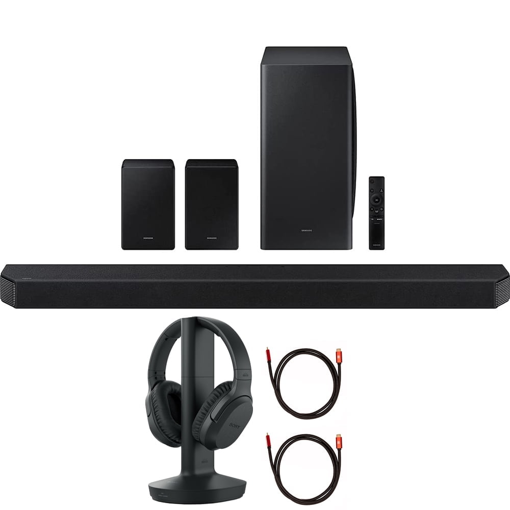 Samsung HW-Q950A 11.1.4ch Dolby Atmos Soundbar + Wireless Subwoofer ...