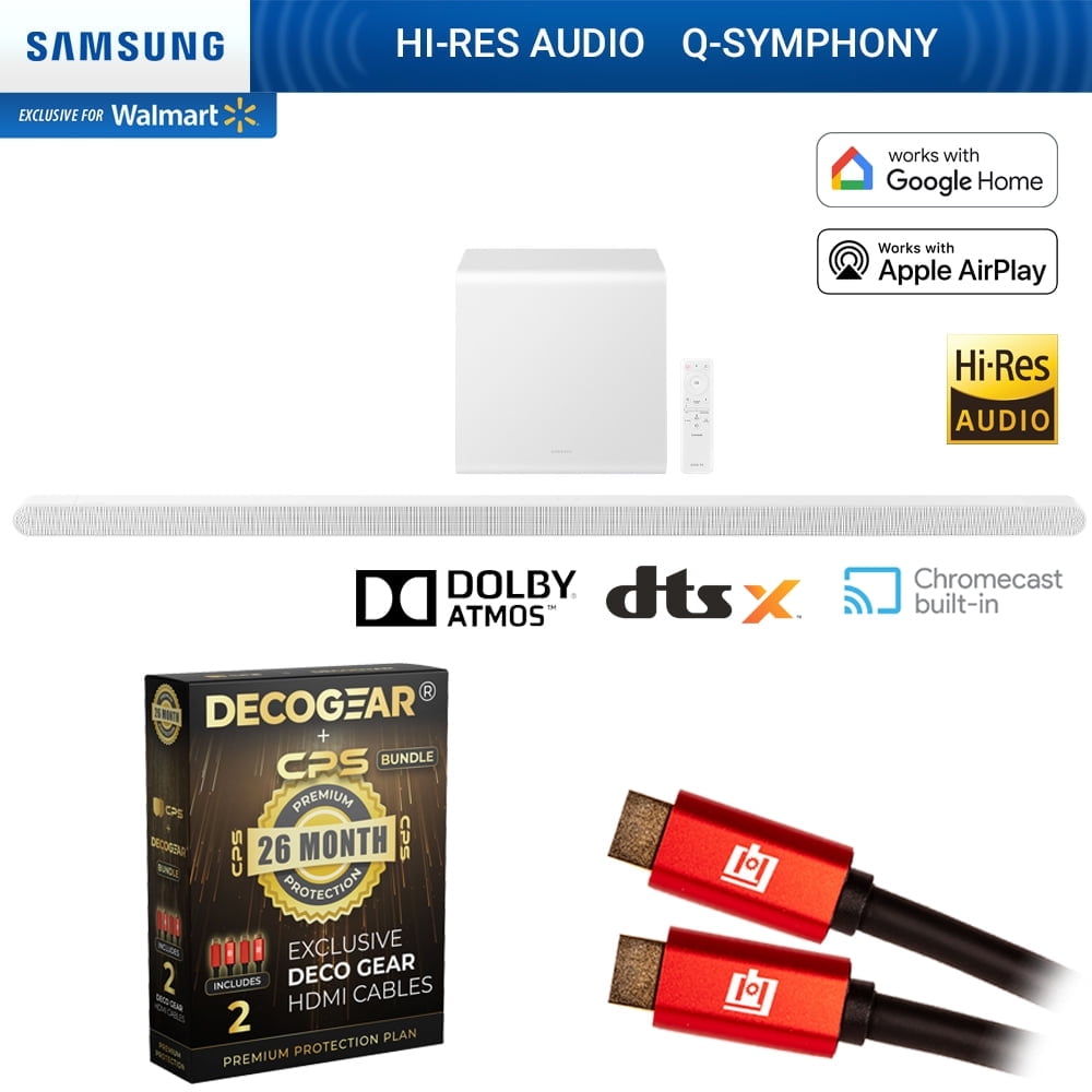 Samsung HW-S801D 3.1.2ch Wireless Soundbar Dolby Atmos, White (2024 ...