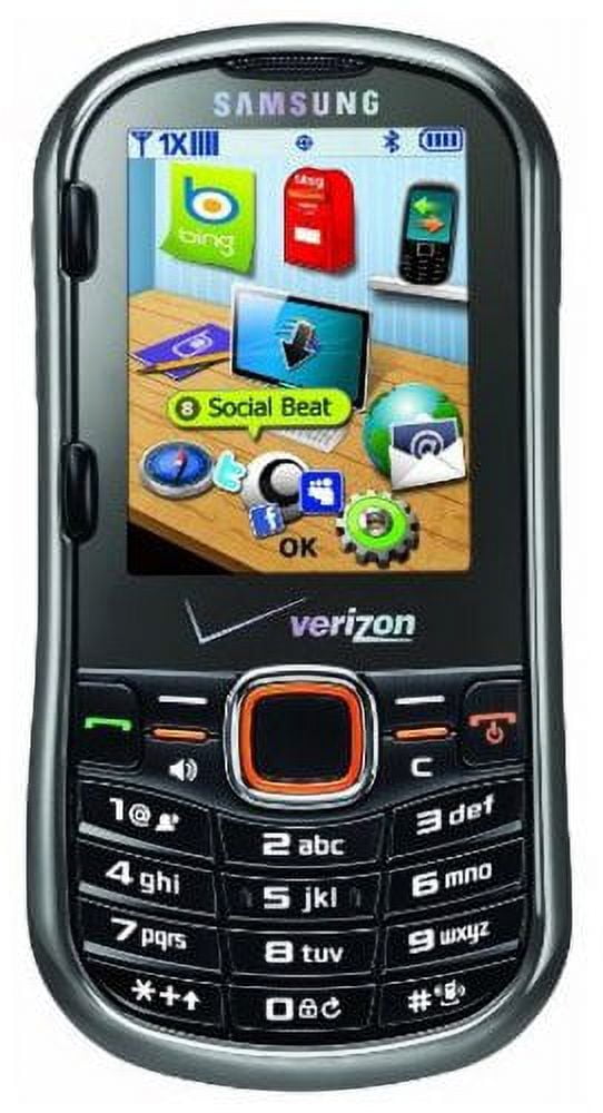 Samsung Intensity II Prepaid Phone QWERTY Slider Keyboard Verizon Cell ...