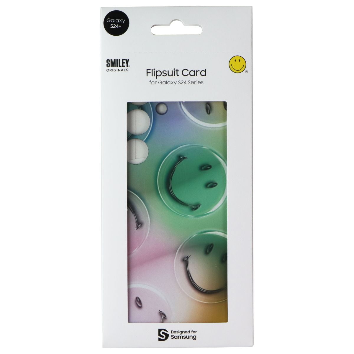Samsung Interactive Flipsuit Card for Galaxy S24 Plus - Smiley Bubble ...