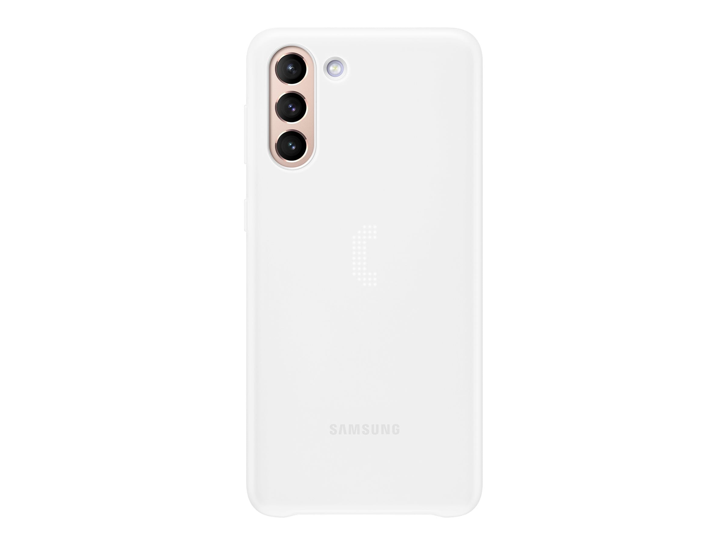 Samsung LED Back Cover EF-KG996 - Back cover for cell phone - white ...