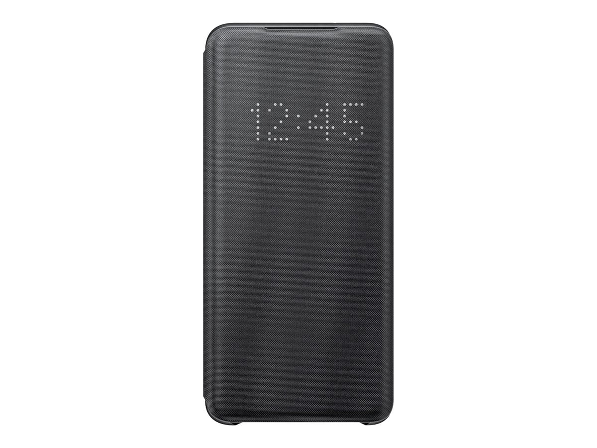 Samsung LED Wallet Cover EF-NG980 - Flip cover for cell phone - black ...