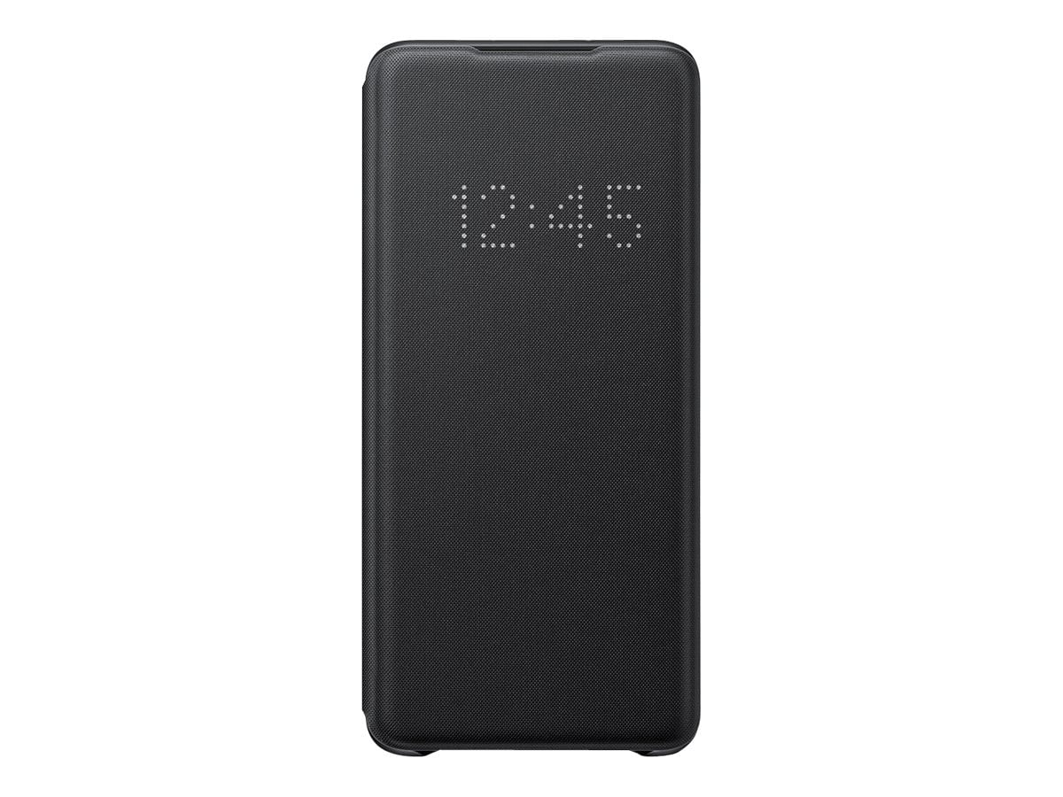 Samsung LED Wallet Cover EF-NG985 - Flip cover for cell phone - black ...