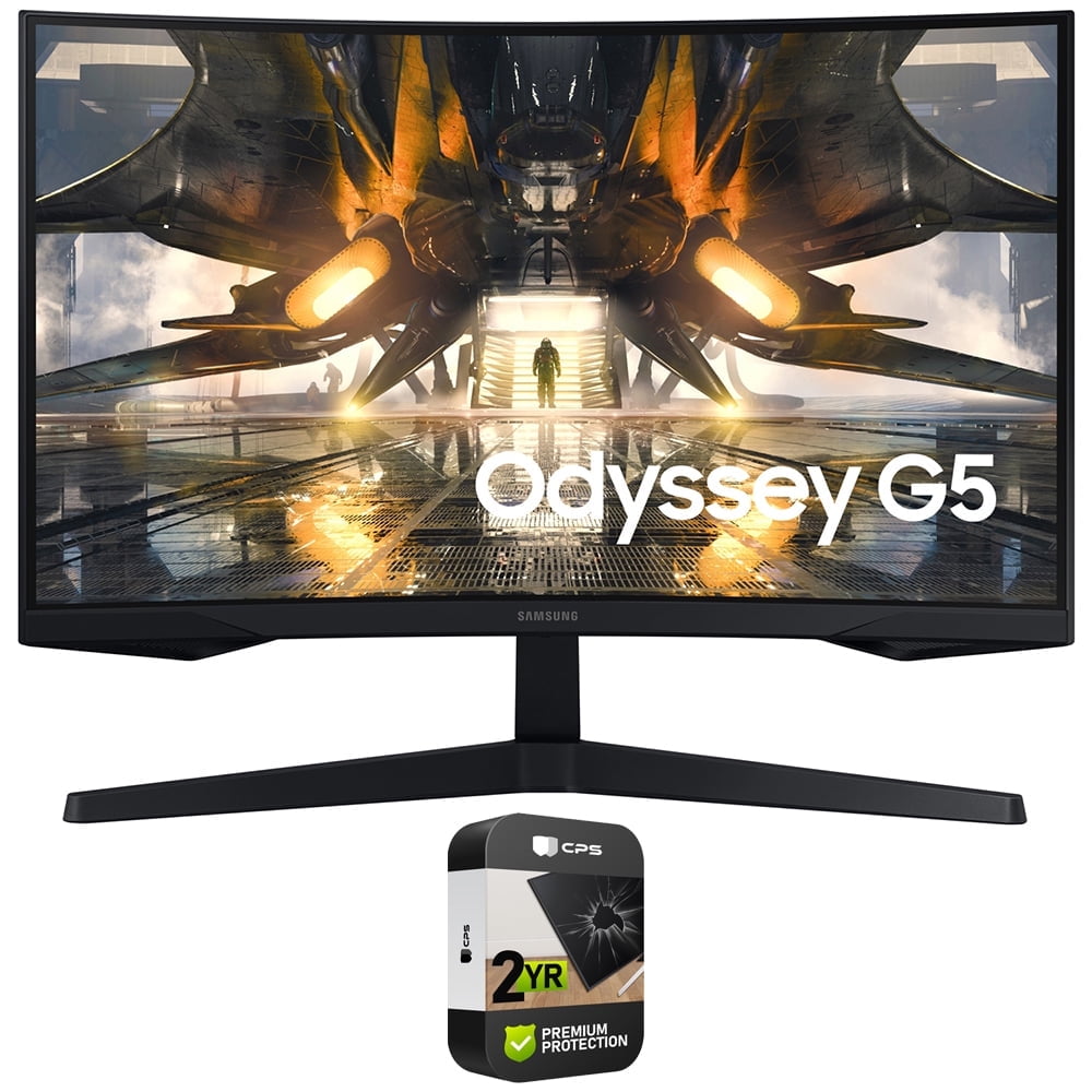 Samsung LS32AG552ENXZA Odyssey G55A 32 inch Curved WQHD FreeSync 165Hz ...