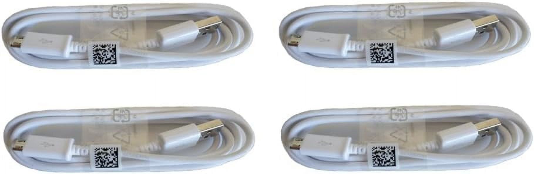 Samsung Micro USB Charging Data Cable for Galaxy S3/S4/Note 2, 4 Pack ...