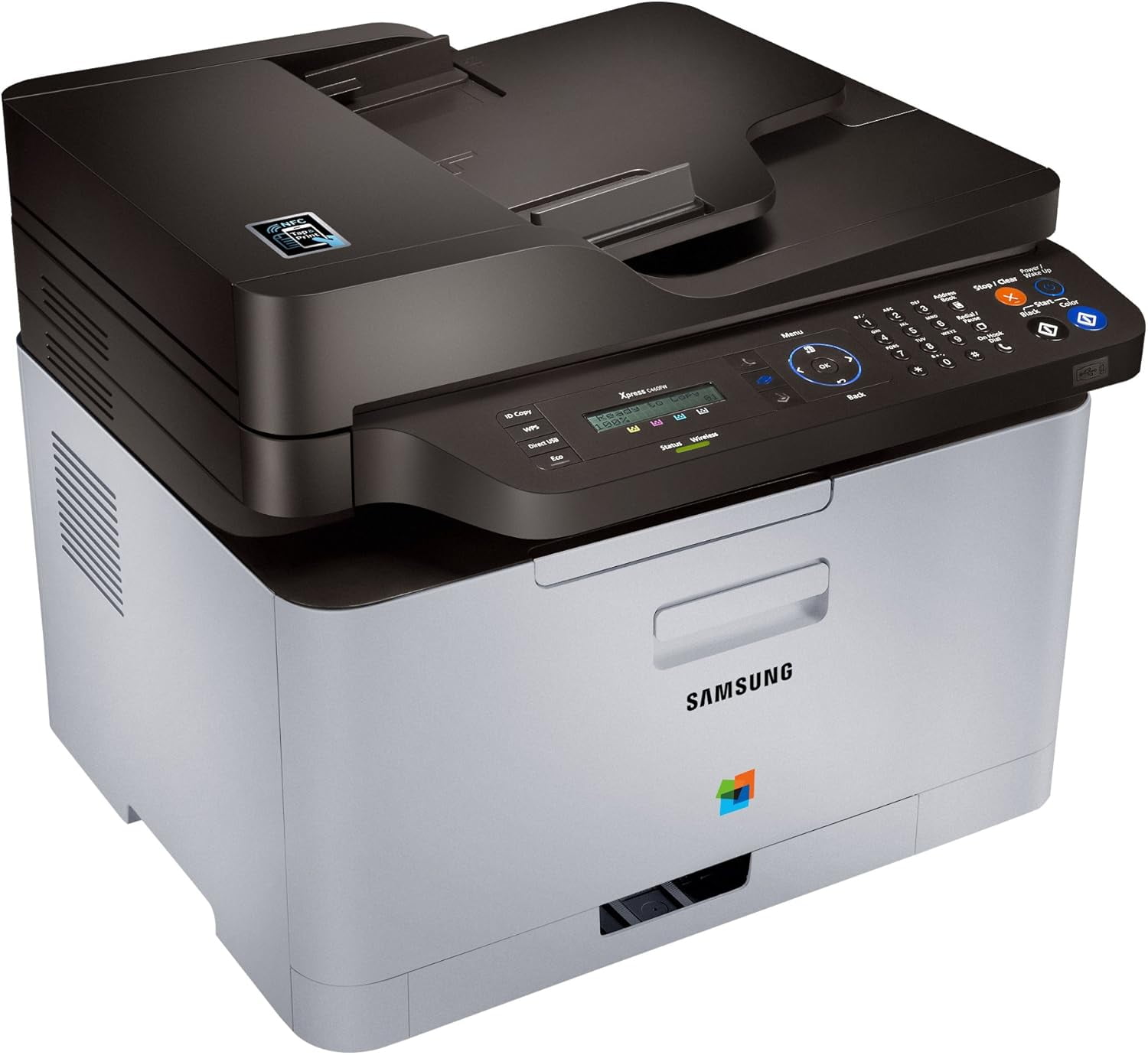 Samsung Multifunction Xpress Wireless Color Laser Printer C460FW ...