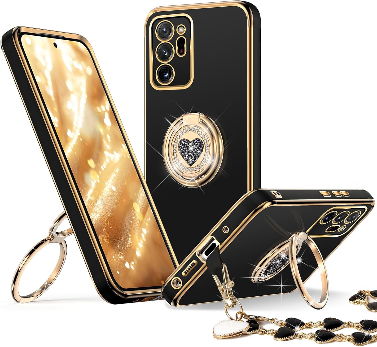 Samsung Note 20 Ultra Case with Stand, Galaxy Note 20 Ultra Phone Case ...
