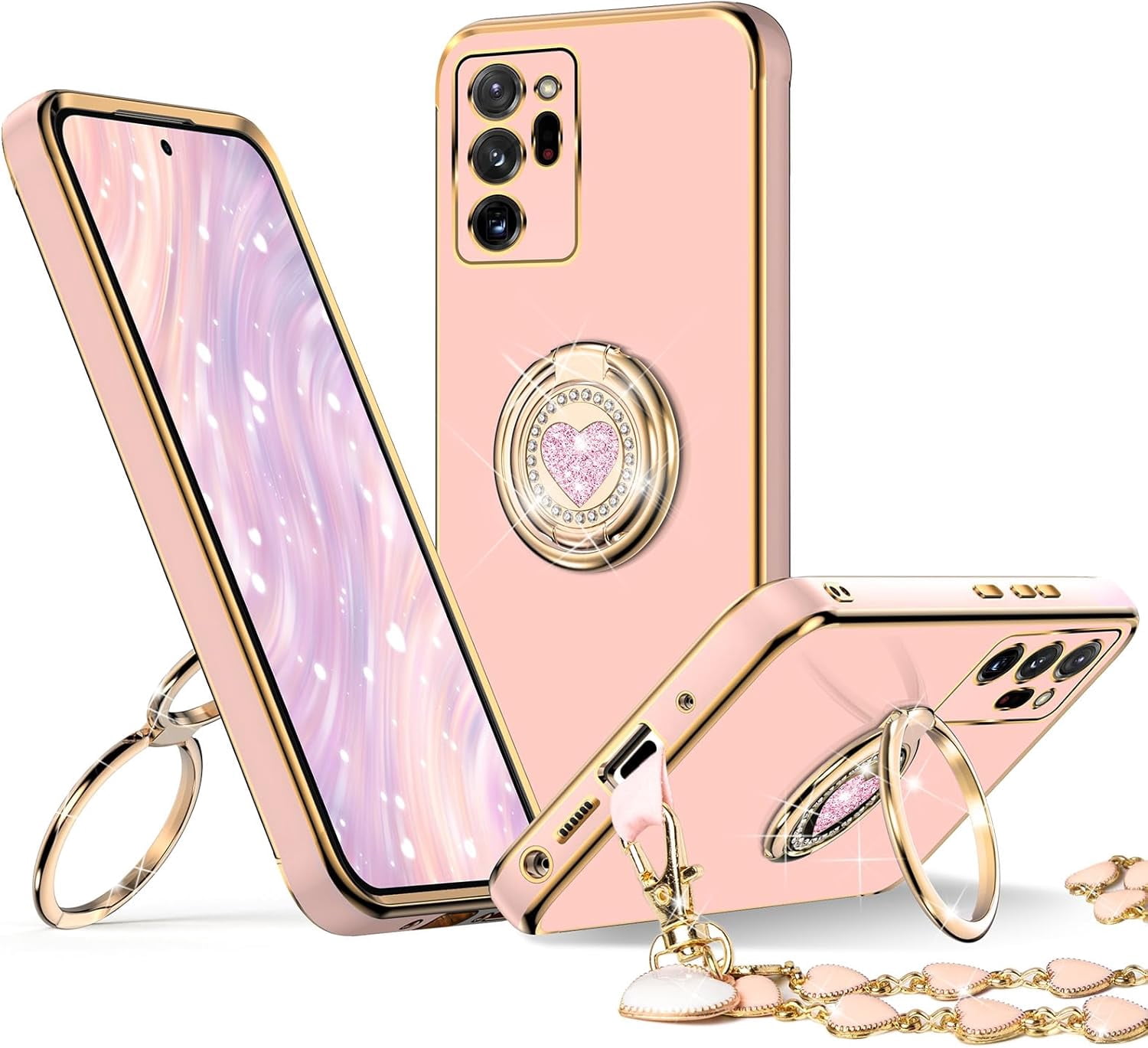 Samsung Note 20 Ultra Case with Stand, Galaxy Note 20 Ultra Phone Case ...