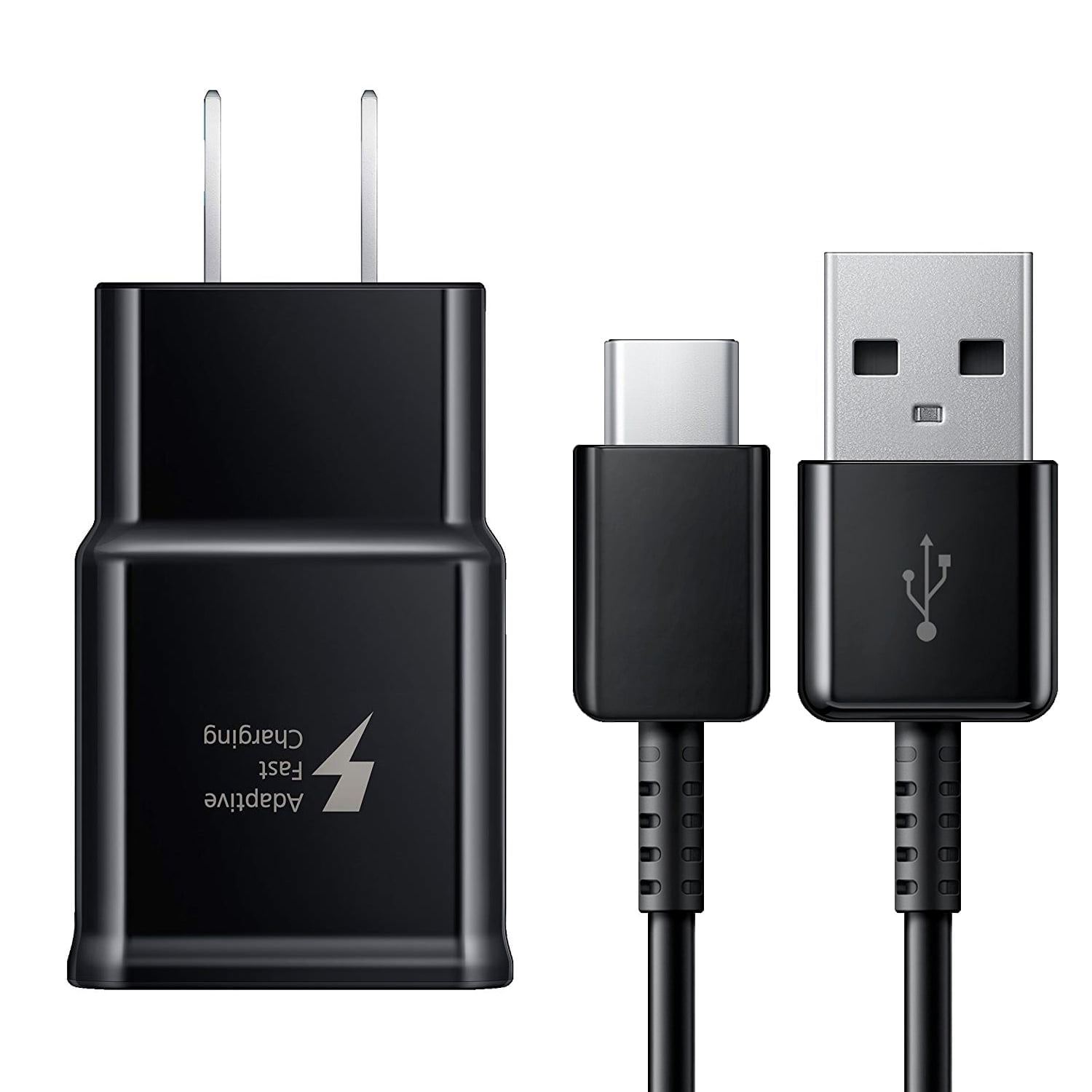 Samsung OEM Adaptive Fast Wall Charger with USB Type C Cable Kit ...