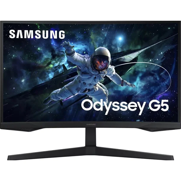 Samsung Odyssey 27” Class G55C Series QHD Curved Gaming Monitor ...