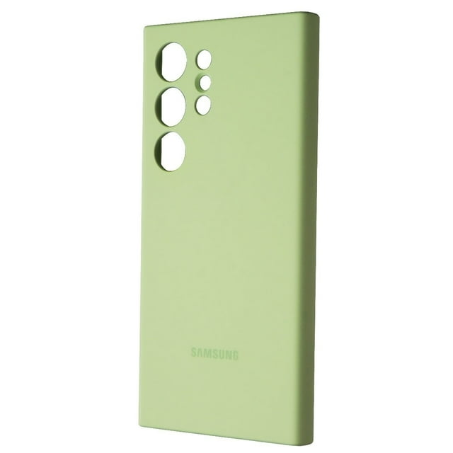 Samsung Official Silicone Case for Samsung Galaxy S24 Ultra - Lime ...