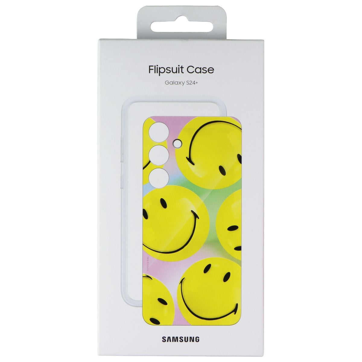 Samsung Official Smiley Flipsuit Case for Samsung Galaxy S24+ (Plus ...