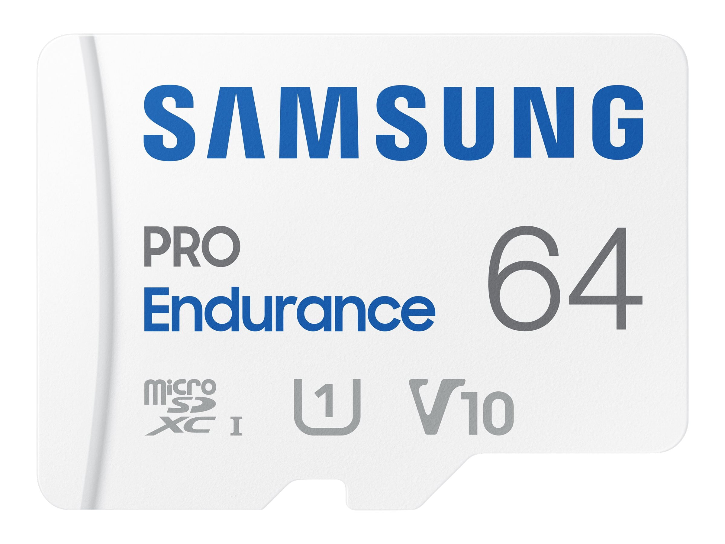 Samsung PRO Endurance MB-MJ64KA - Flash memory card (microSDXC to SD ...