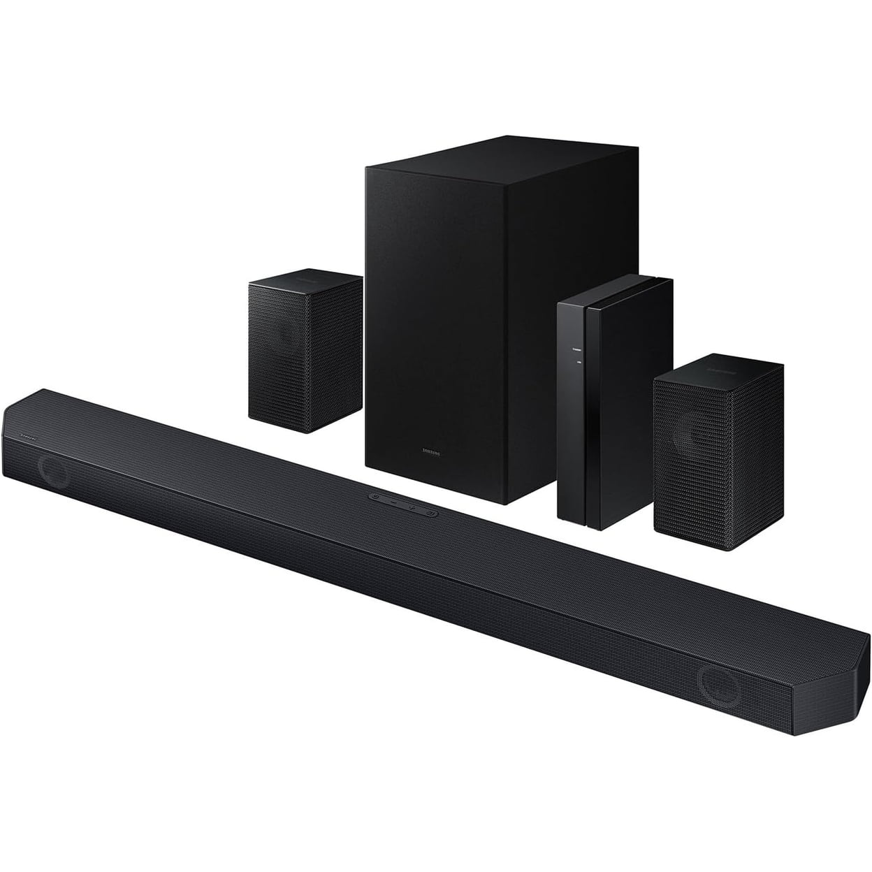 Open Box Samsung HW-Q65C/ZA 5.1 Channel Sound Bar w/ wireless Subwoofer ...