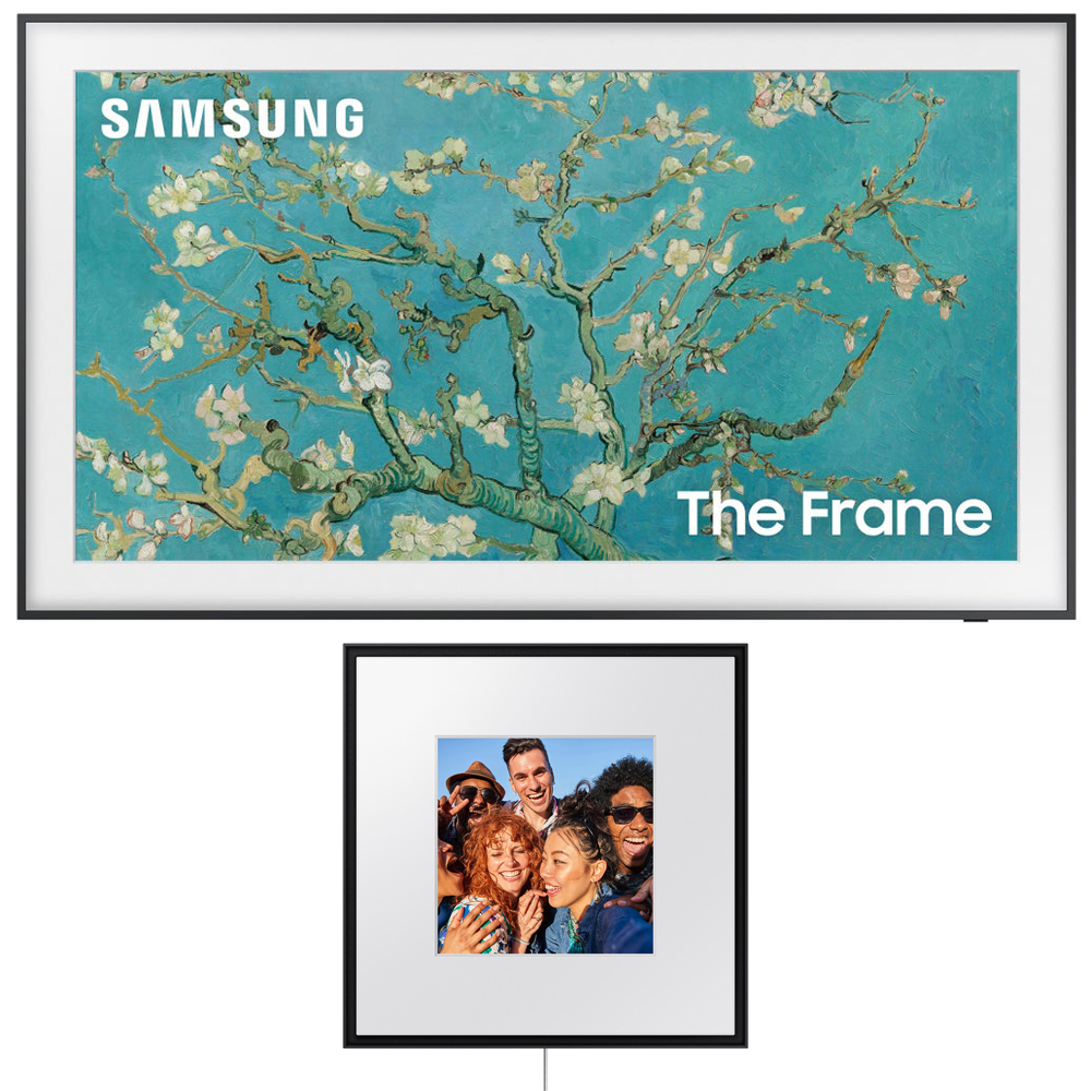 Samsung QN32LS03CB 32 inch The Frame QLED HDR 4K Smart TV (2023) Bundle ...