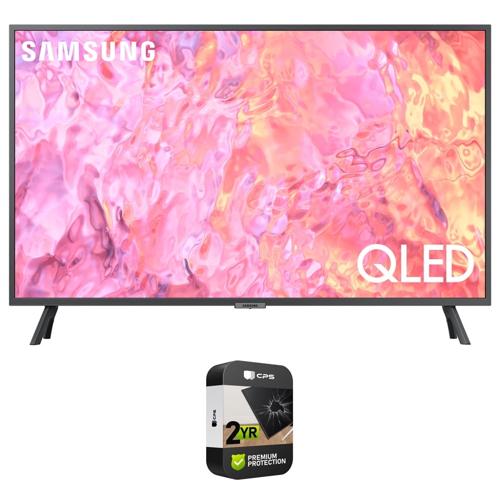 Samsung QN32Q60CA 32 Inch QLED 4K Smart TV with Quantum Dot Technology ...