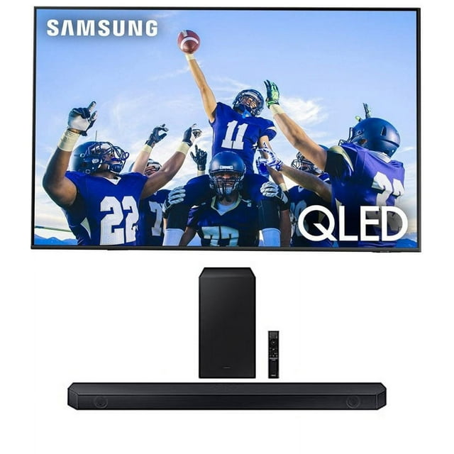 Samsung QN32Q60CAFXZA 32 Inch QLED 4K Quantum HDR Smart TV with a ...