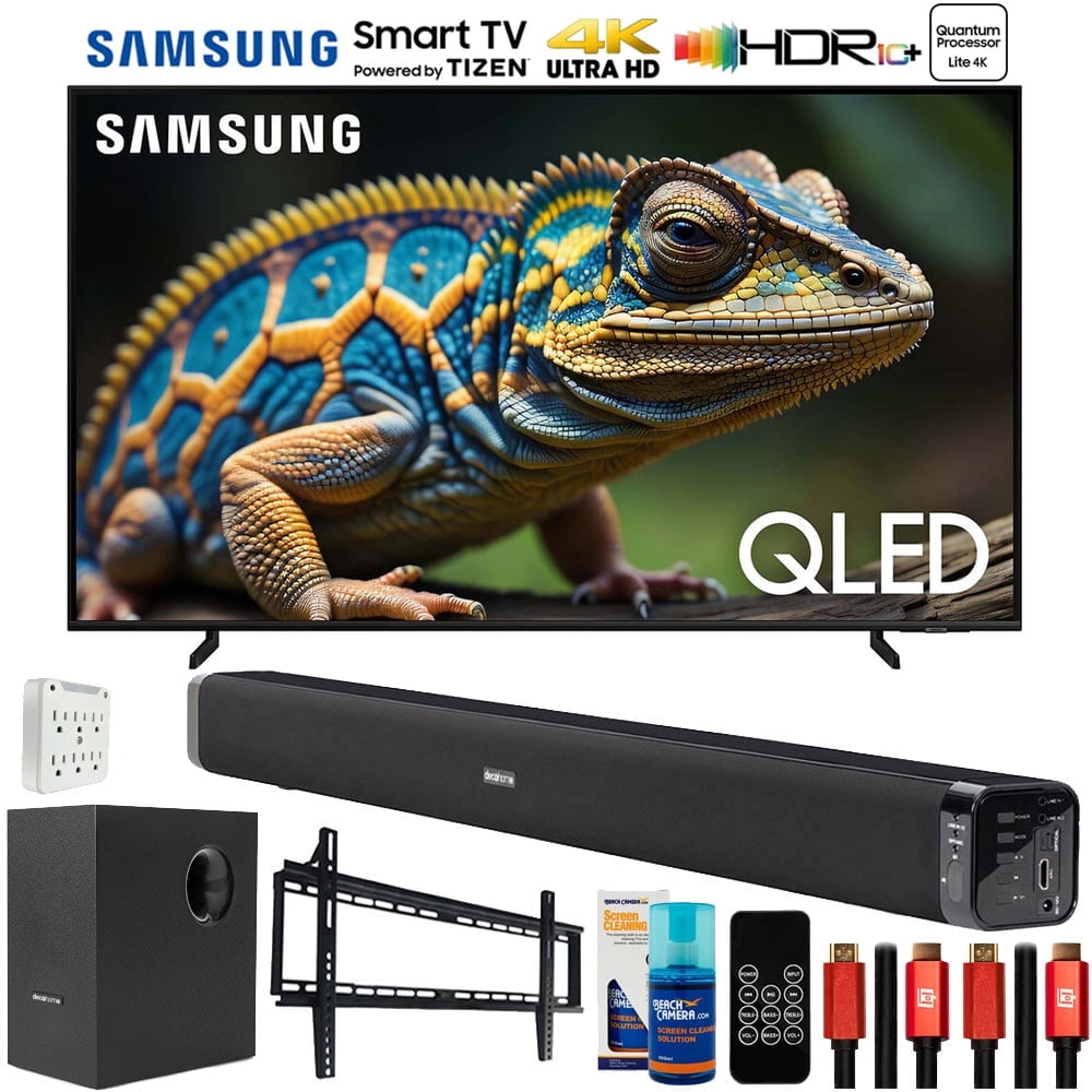 Samsung QN32Q60DAFXZA 32 Inch QLED 4K Smart TV (2024 Model) Bundle with ...