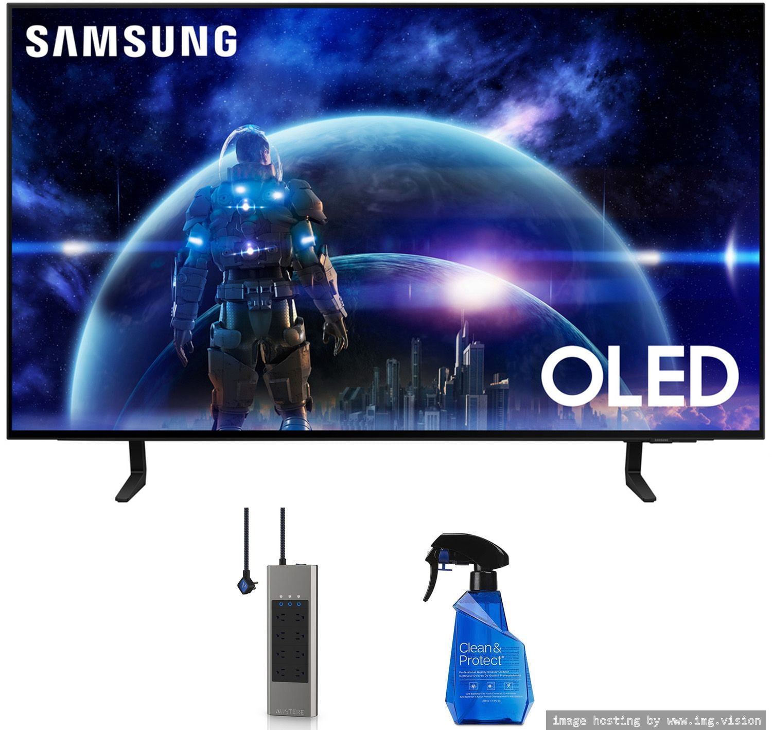 Samsung QN42S90DAEXZA 42 Inch 4K OLED Smart TV with Dolby Atmos with an ...