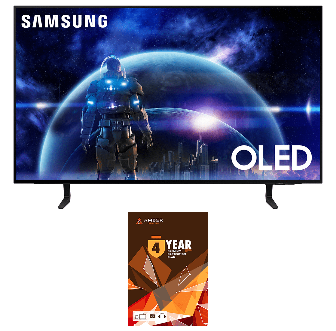 Samsung QN42S90DAEXZA 42 Inch 4K OLED Smart TV with Dolby Atmos and 4 ...