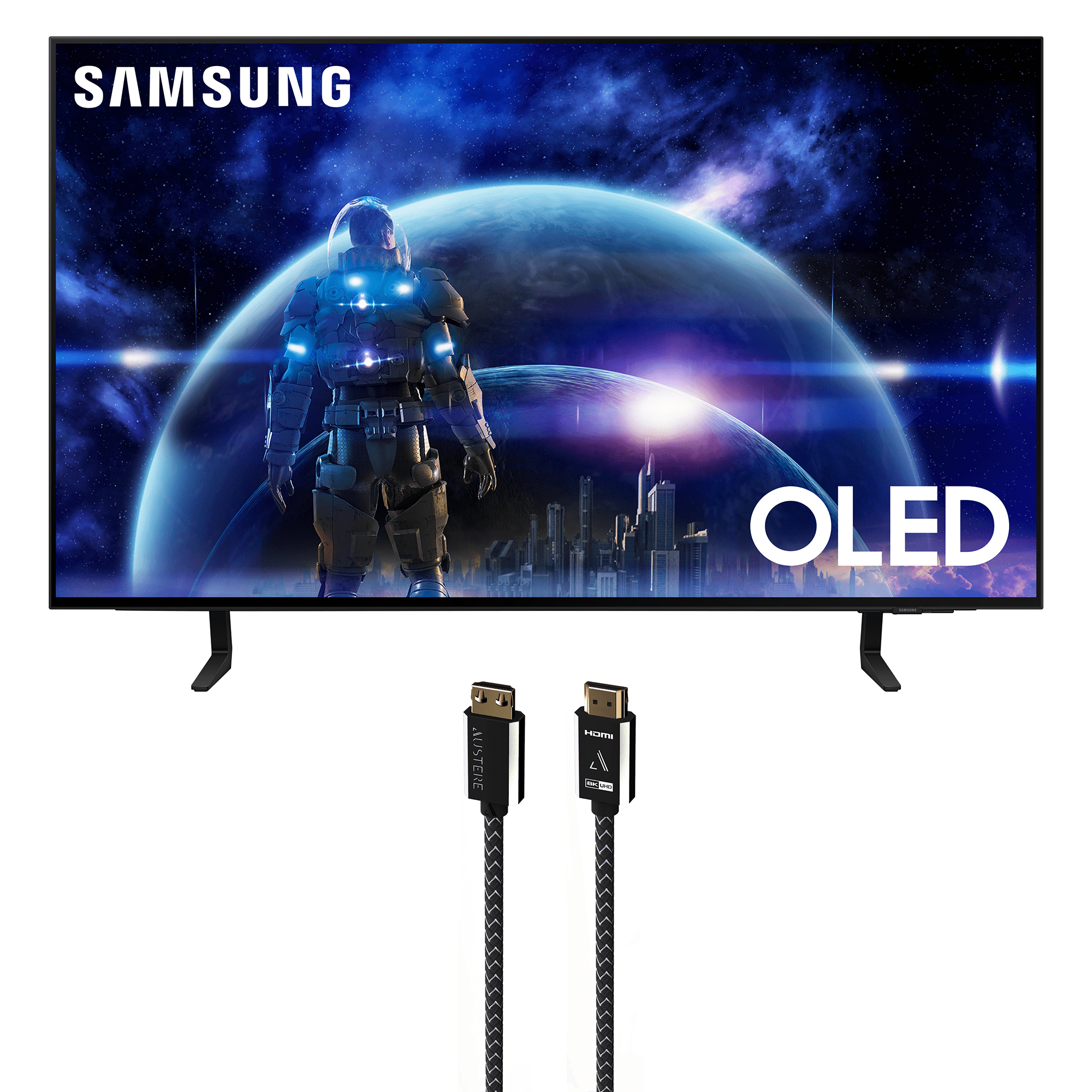 Samsung QN42S90DAEXZA 42 Inch 4K OLED Smart TV with Dolby Atmos and an ...