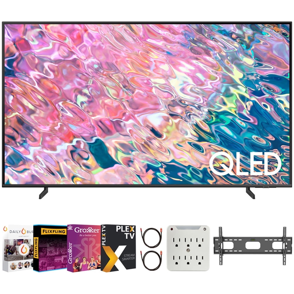 Samsung QN43Q60BAFXZA Q60B 43 inch QLED 4K Quantum Dual LED HDR Smart ...