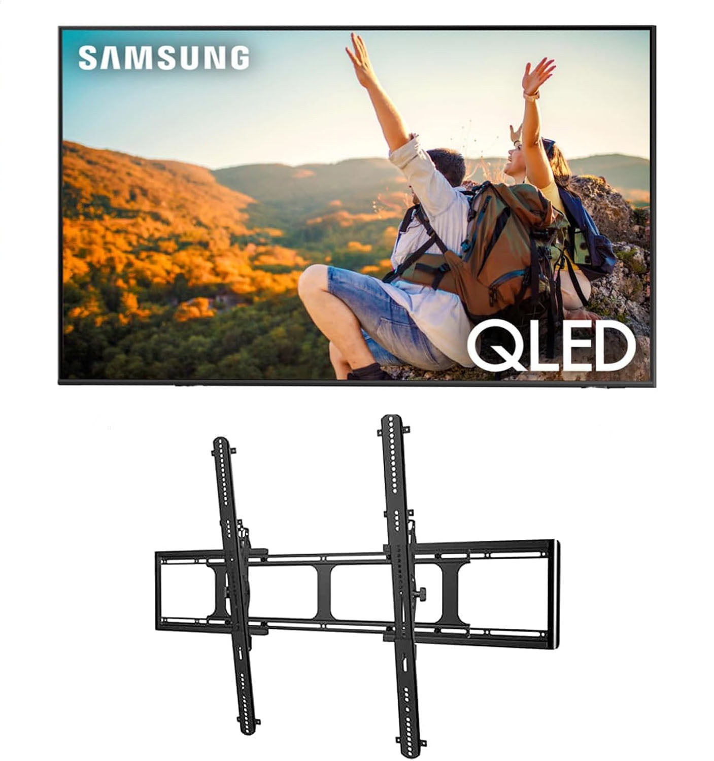 Samsung QN43Q60CAFXZA 43-inch QLED 4K Quantum HDR Smart TV with Sanus ...