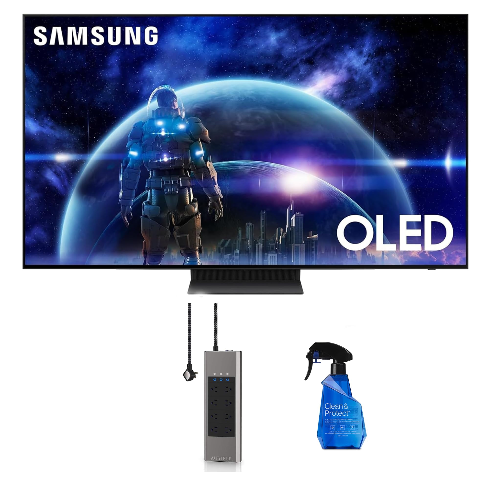 Samsung QN48S90DAEXZA 48 Inch 4K OLED Smart TV with Dolby Atmos with an ...
