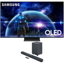 Samsung QN55S90DAFXZA 55 Inch 4K OLED Smart TV with Dolby Atmos with a ...