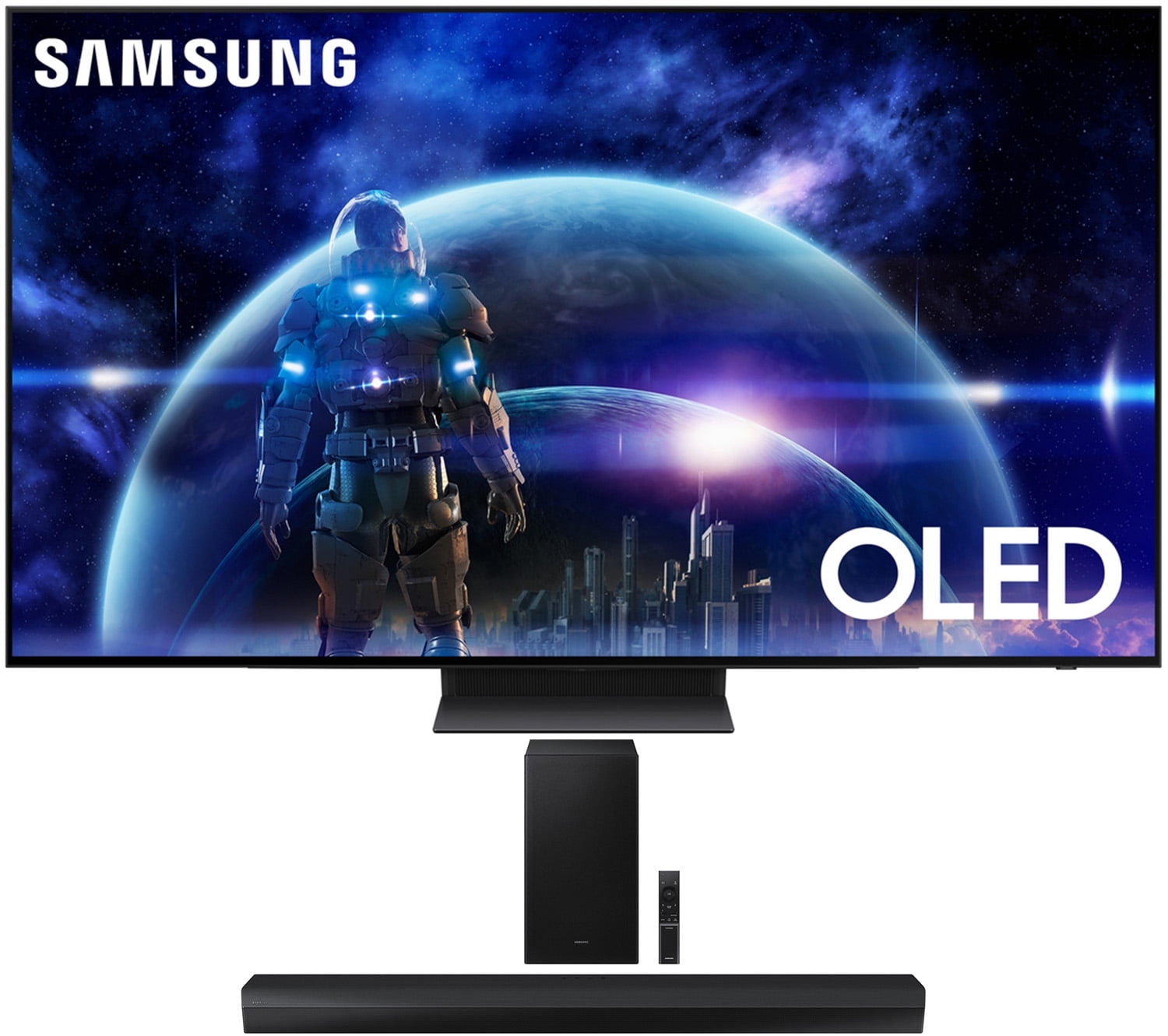 Samsung QN48S90DAEXZA 48 Inch 4K OLED Smart TV with Dolby Atmos with a ...
