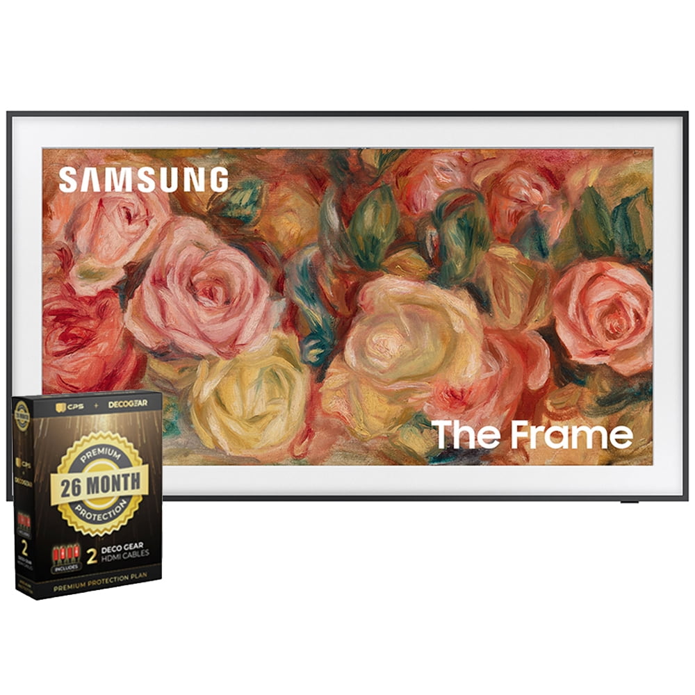 SAMSUNG QN50LS03DAFXZA 55 inch The Frame QLED 4K Smart TV 2024 Bundle ...