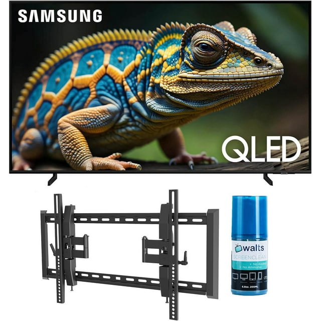 Samsung 50 QLED 4K Smart TV with Mount & Cleaner Kit - Walmart Business ...