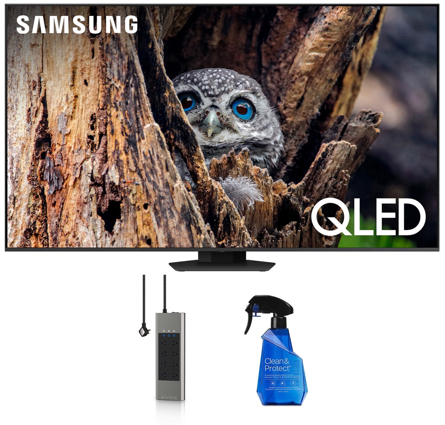 Samsung QN50Q80DAFXZA 50 Inch QLED 4K Quantum HDR Plus Smart TV with an ...