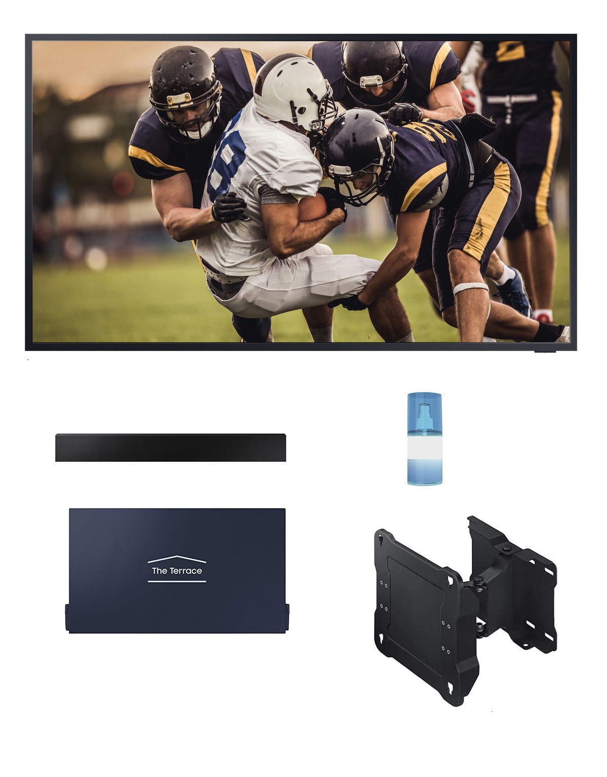Samsung QN55LST7TA The Terrace 55" Outdoor-Optimized QLED 4K UHD Smart ...