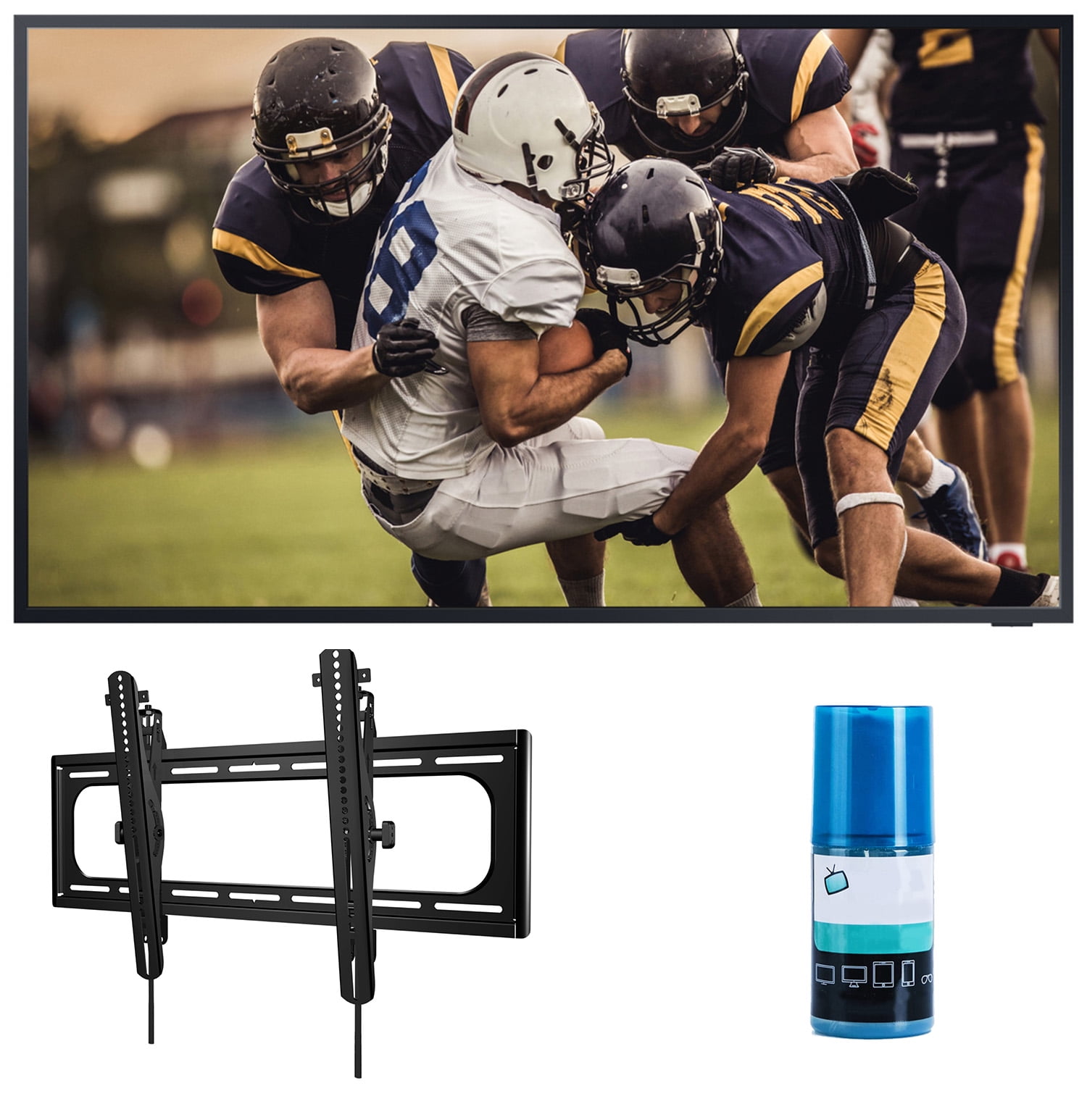 "Samsung The Terrace 55"" QLED 4K UHD Outdoor TV with Sanus Wall Mount ...