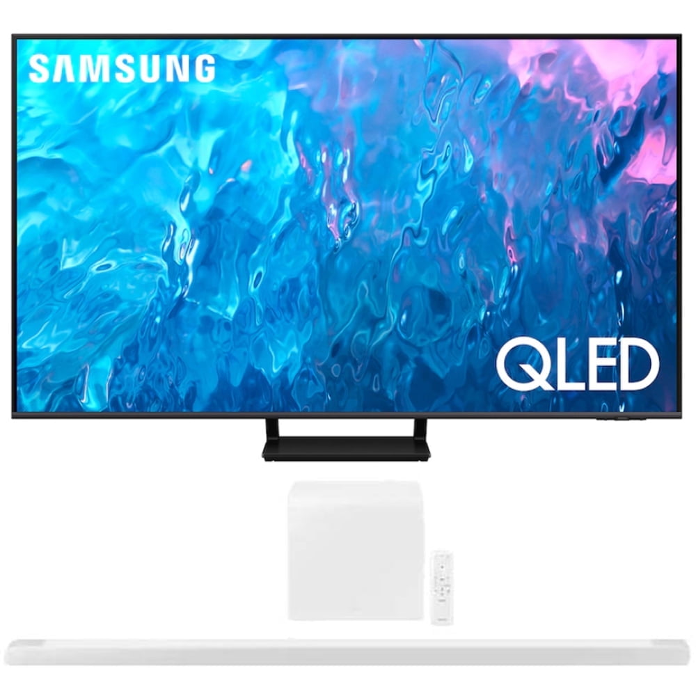 Samsung 55" QLED TV & Soundbar | Smart automation tools - Walmart ...