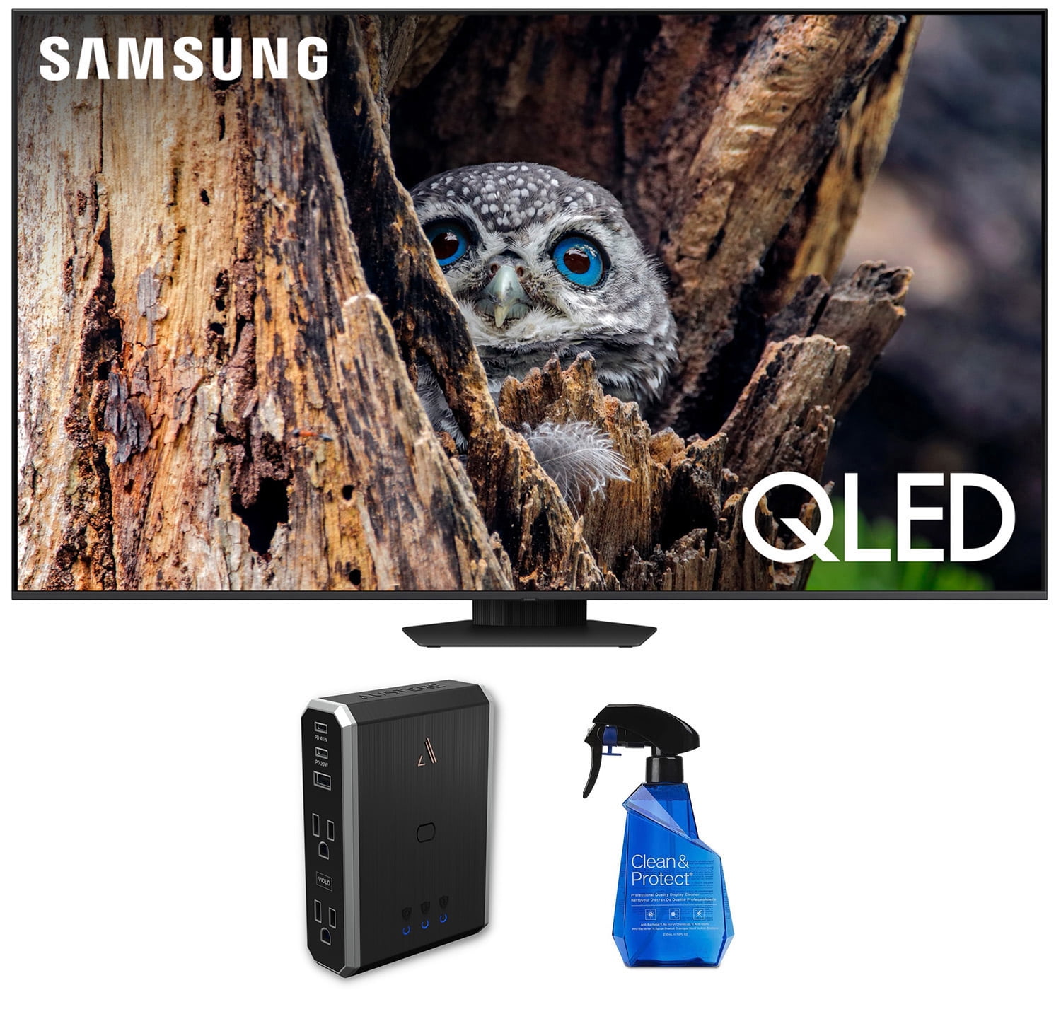 Samsung QN55Q80DAFXZA 55 Inch QLED 4K Quantum HDR Plus Smart TV with an ...