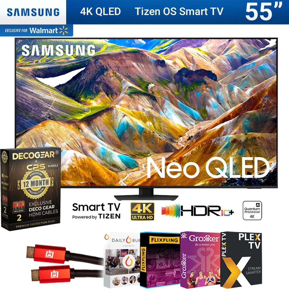 Samsung QN55QN85DB 55 Inch Neo QLED 4K Smart TV (2024) Bundle with 1 ...