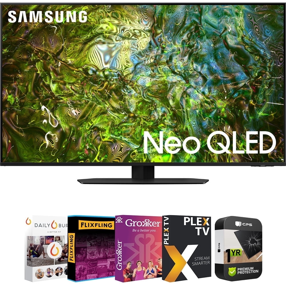 Samsung QN55QN90DAFXZA 55 Inch Neo QLED 4K Smart TV 2024 Bundle with ...