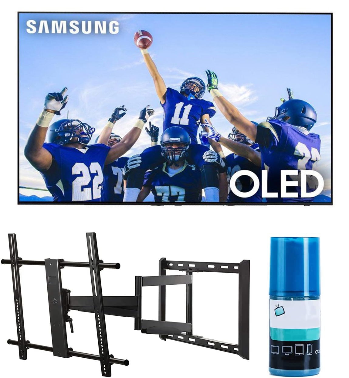 "Samsung 55"" 4K OLED UHD Smart TV with AI Upscaling, Walts TV Full ...