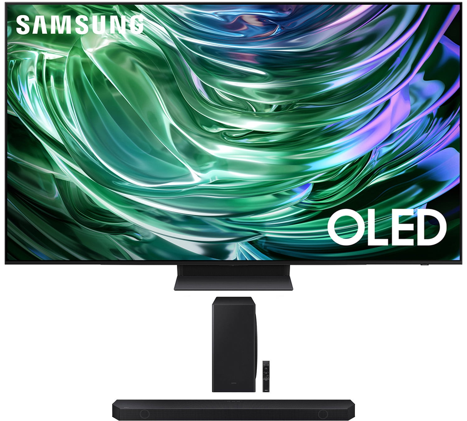 Samsung QN55S90DAFXZA 55 Inch 4K OLED Smart TV with Dolby Atmos with a ...