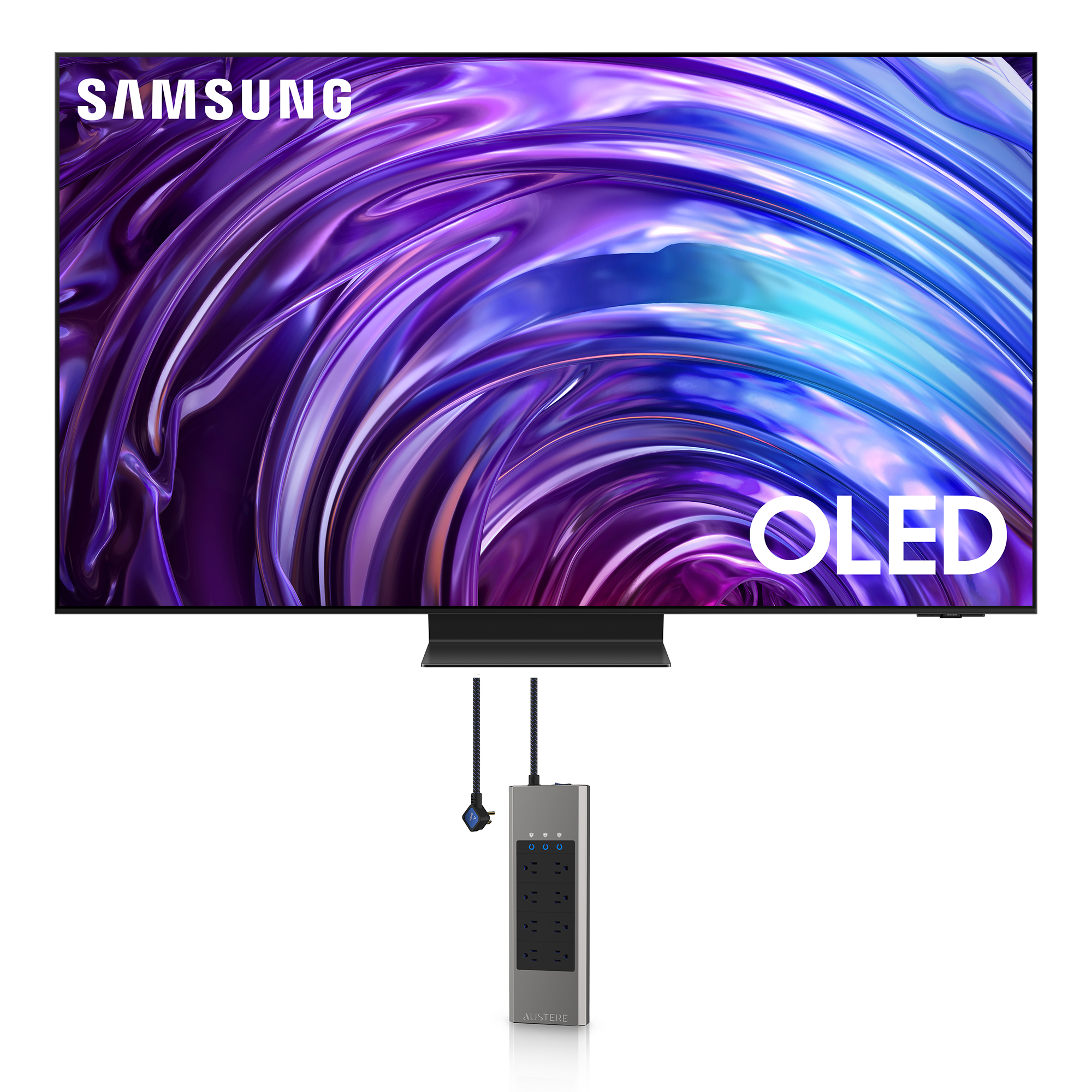 Samsung QN55S95DAFXZA 55 Inch OLED 4K Smart TV with Dolby Atmos and an ...