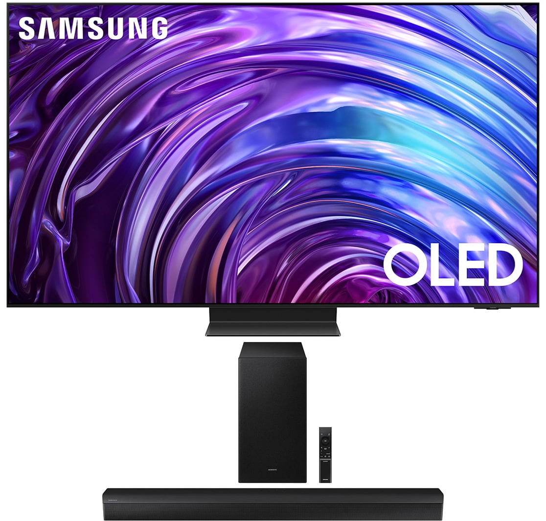 Samsung QN55S95DAFXZA 55 Inch OLED 4K Smart TV with Dolby Atmos with a ...