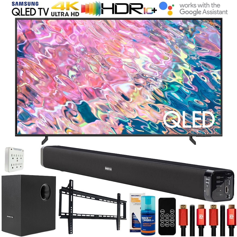 Samsung QN60Q60BAFXZA Q60B 60 inch QLED 4K Quantum Dual LED HDR Smart ...