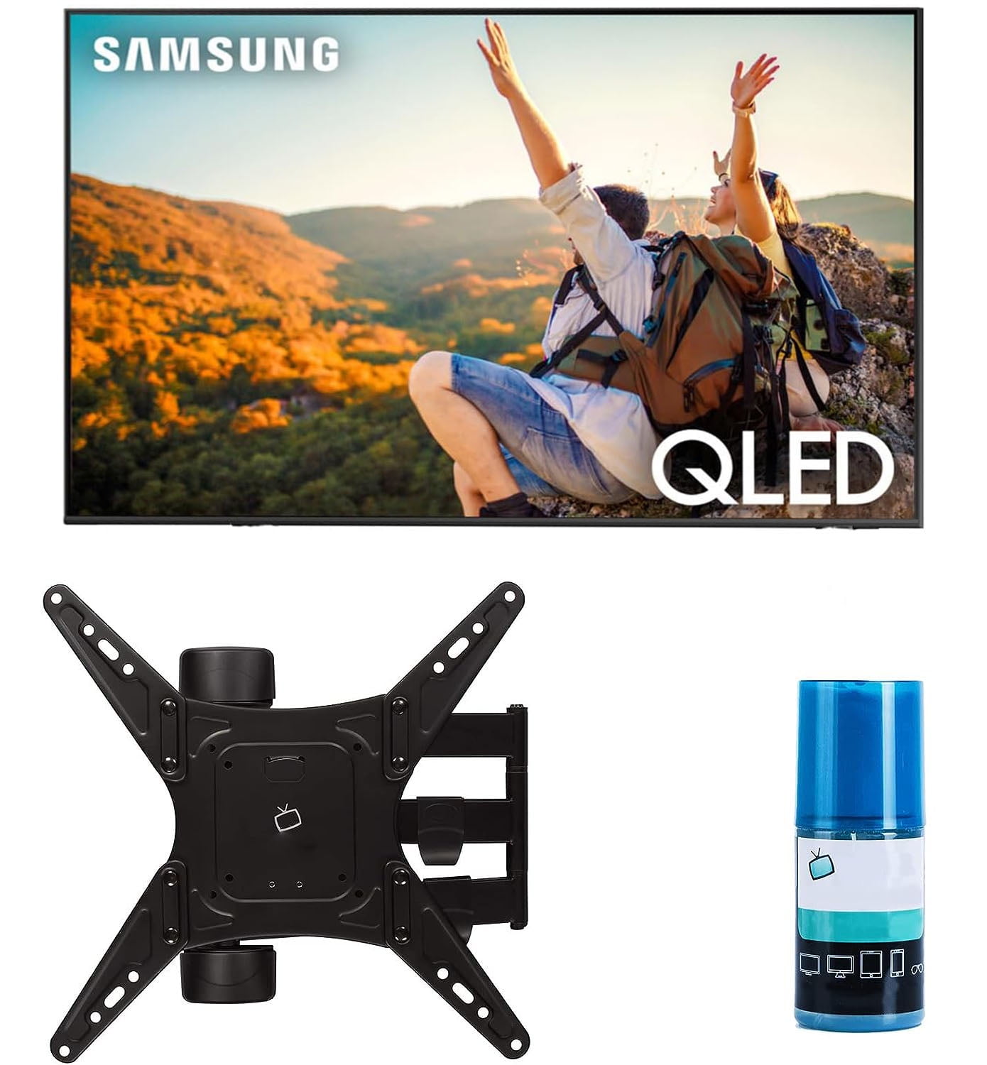 "Samsung 65"" QLED 4K Quantum HDR Smart TV with Walts TV Full Motion ...
