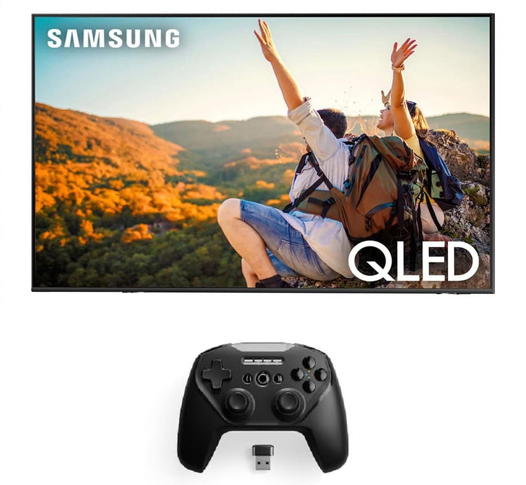 Samsung 65-Inch QLED 4K Dual LED Quantum HDR SmartTV with SteelSeries ...